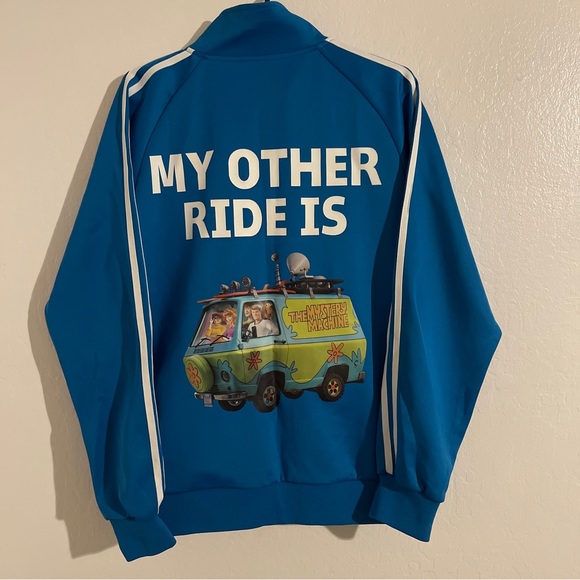 Jackets & Coats | Scooby Doo Scoob Promotional Track Jacket Rare Size ...